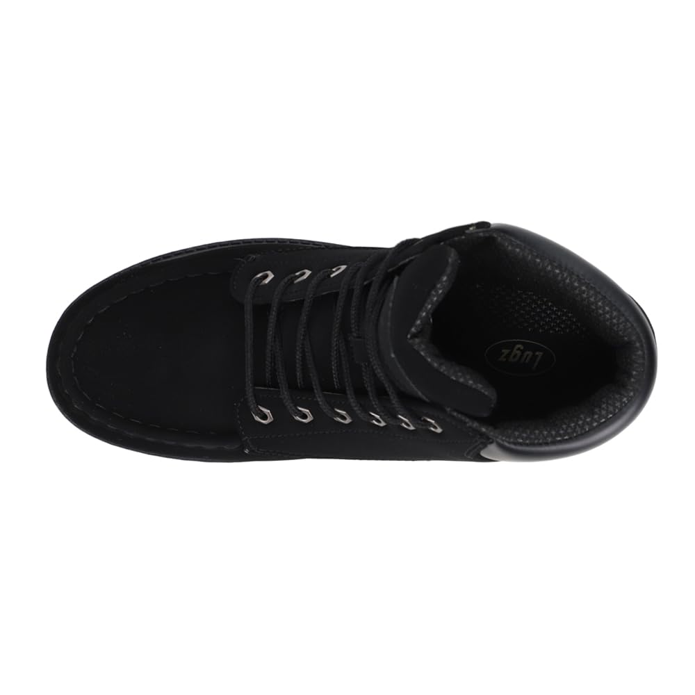 Lugz Men's Warsaw Classic Moc Toe Chukka Fashion Boot, Black, 10.5, D