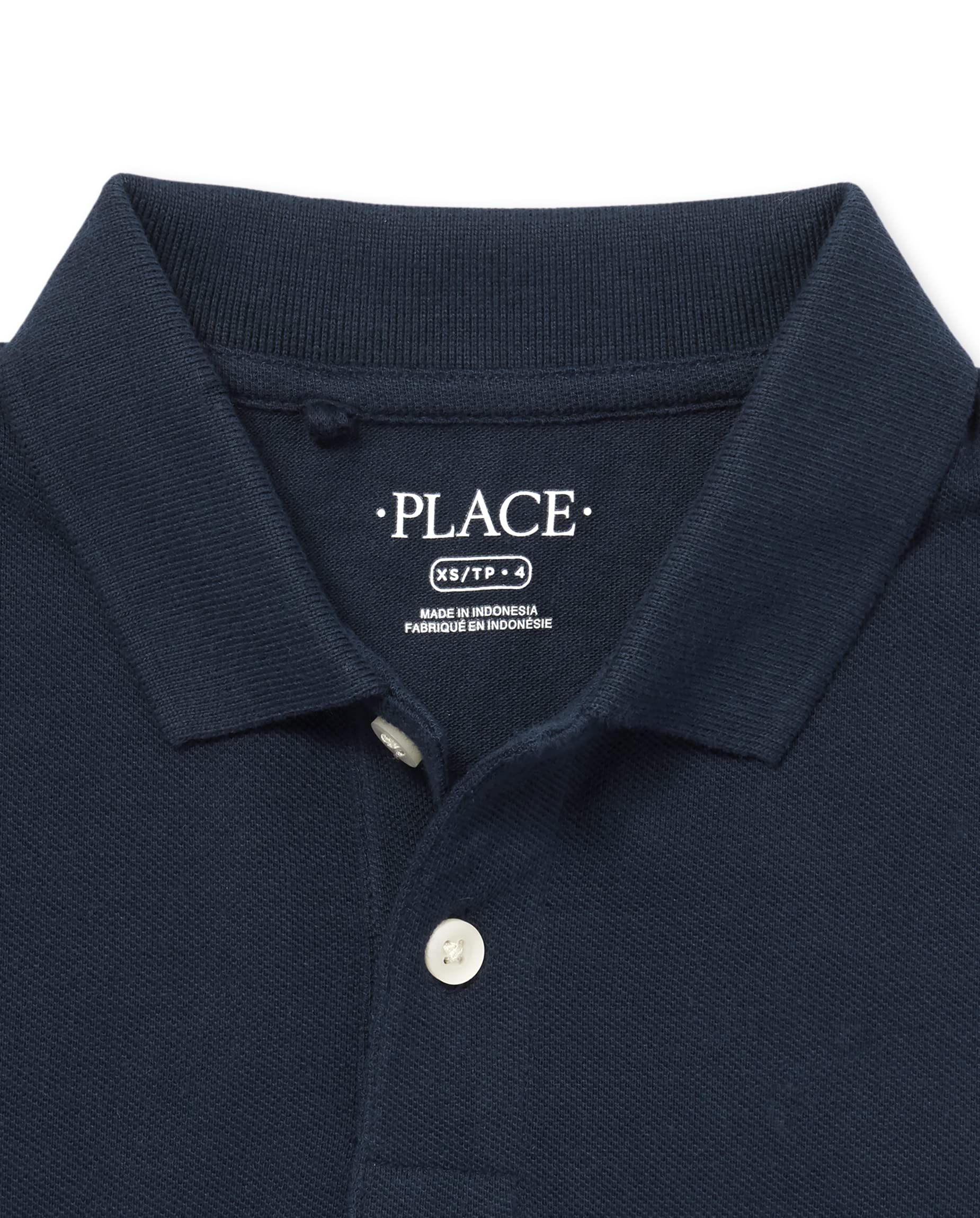 The Children's Place Boys Short Sleeve Pique Polo,Nautico 5 Pack,L (10/12)