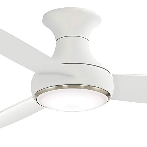 Minka-Aire F467L-WH Concept III 54" Hugger with LED Lights, White