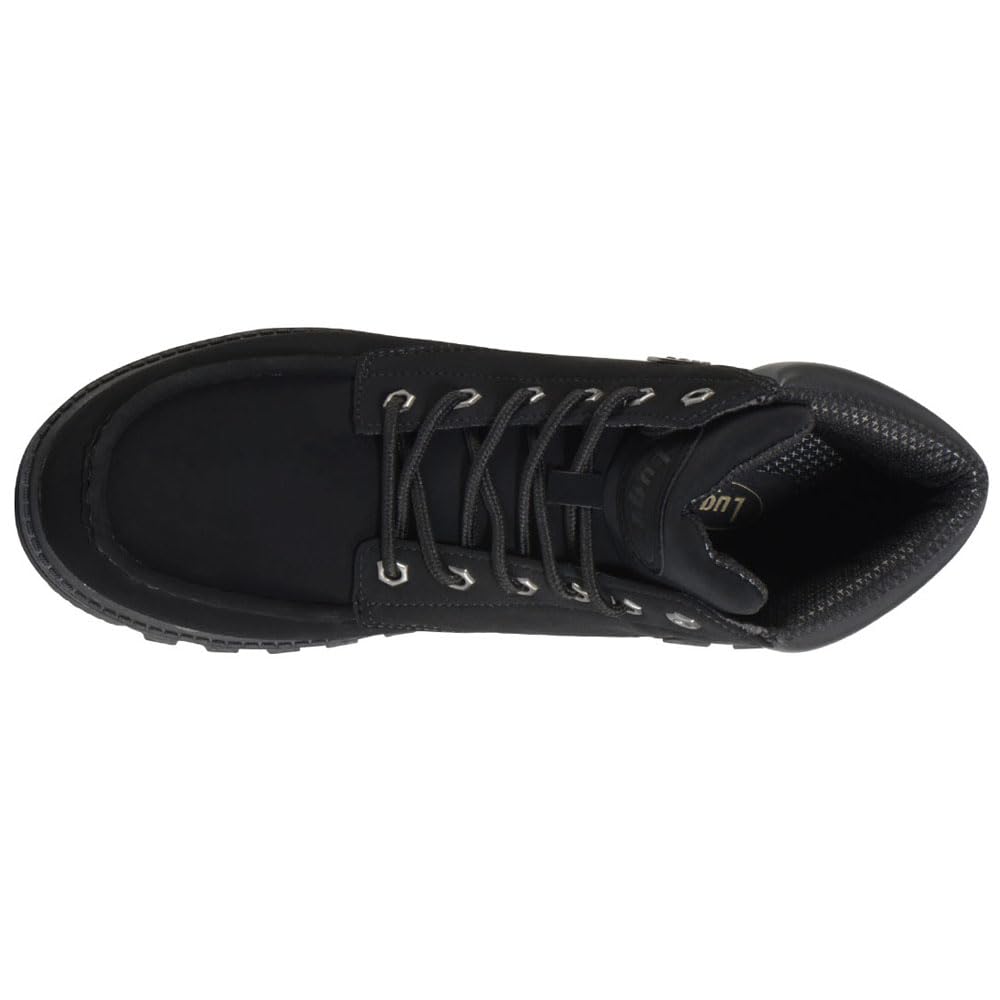 Lugz Men's Warsaw Classic Moc Toe Chukka Fashion Boot, Black, 10.5, D