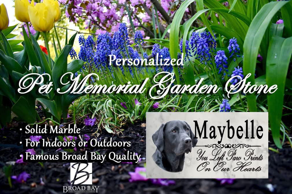 Black Lab Memorial Stone Personalized Black Labrador Dog Plaque Sign Garden Marker Outdoor Grave Headstone Plaque