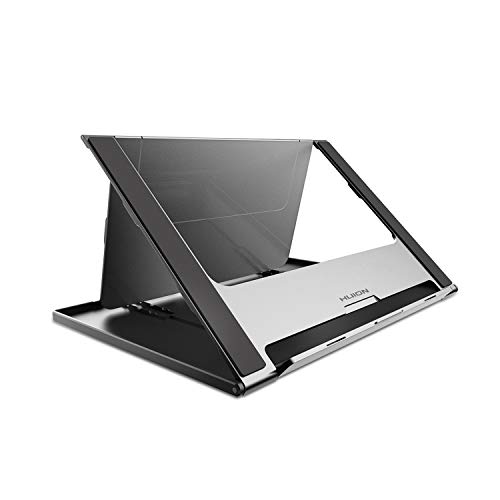 HUION Adjustable Tablet Stand Multi-Angle Portable Desk Stand for 10-15.6" Graphics Drawing Monitor Tablet Pen Display,Suitable for Kamvas Pro 16/Pro 12/Pro 13,Kamvas 16,iPad Pro, Wacom Cintiq