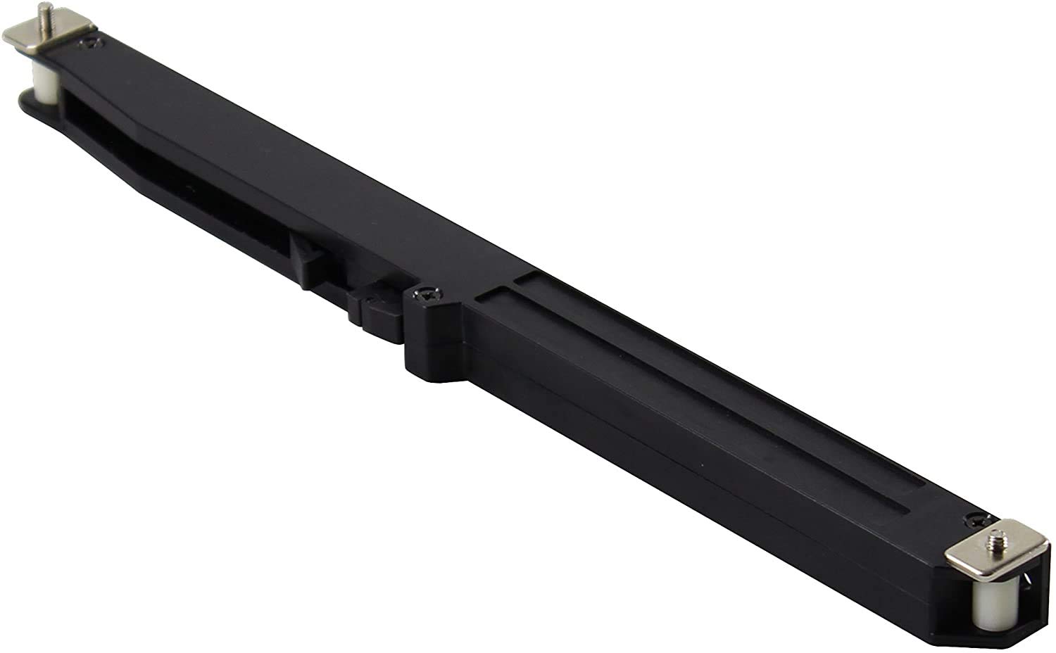 ZEKOO Sliding Barn Door Hardware Soft Close Mechanism, Sliding Barn Door Hardware of Spring Buffer Damper, Fit for Single Door or Double Door Close or Open (2 Sets)