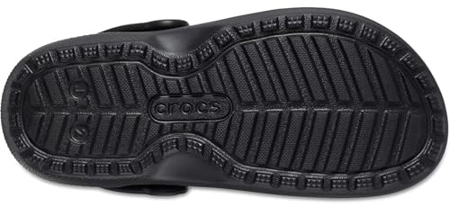 Crocs Unisex Classic Lined Neo Puff Fuzzy Winter Boots Snow Black, Numeric_9 US Women