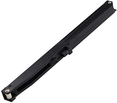 ZEKOO Sliding Barn Door Hardware Soft Close Mechanism, Sliding Barn Door Hardware of Spring Buffer Damper, Fit for Single Door or Double Door Close or Open (2 Sets)