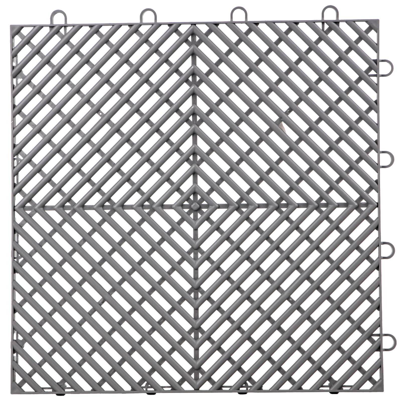Happybuy Tiles Interlocking 25 PCS Gray, Drainage Tiles 12x12x0.5 Inches, Deck Tiles Outdoor Floor Tiles, Outdoor Interlocking Tiles, Deck Flooring for Pool Shower Bathroom Deck Patio Garage