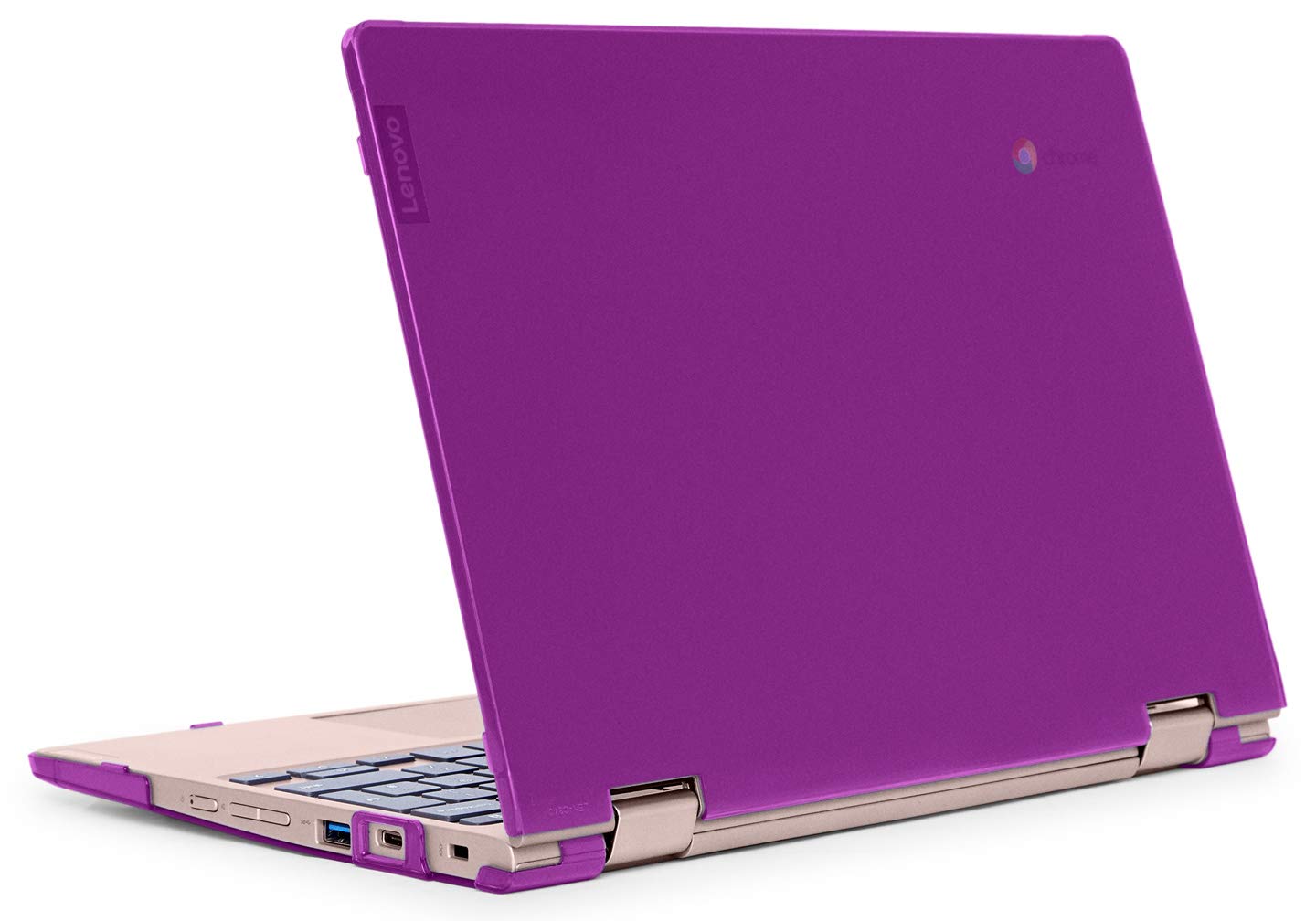 mCover Case Compatible for 2019~2021 11.6" Lenovo Chromebook C340 Series 2-in-1 Laptop Computers ONLY (NOT Fitting Any Other Lenovo Models) - Purple