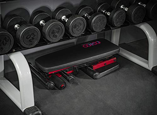 Pelpo Adjustable Weight Bench, Folding Weight Lifting Bench, Workout Bench for Home, Incline/Decline Bench for Full Body Workout, Strength Training Benches, Max Load 660lbs