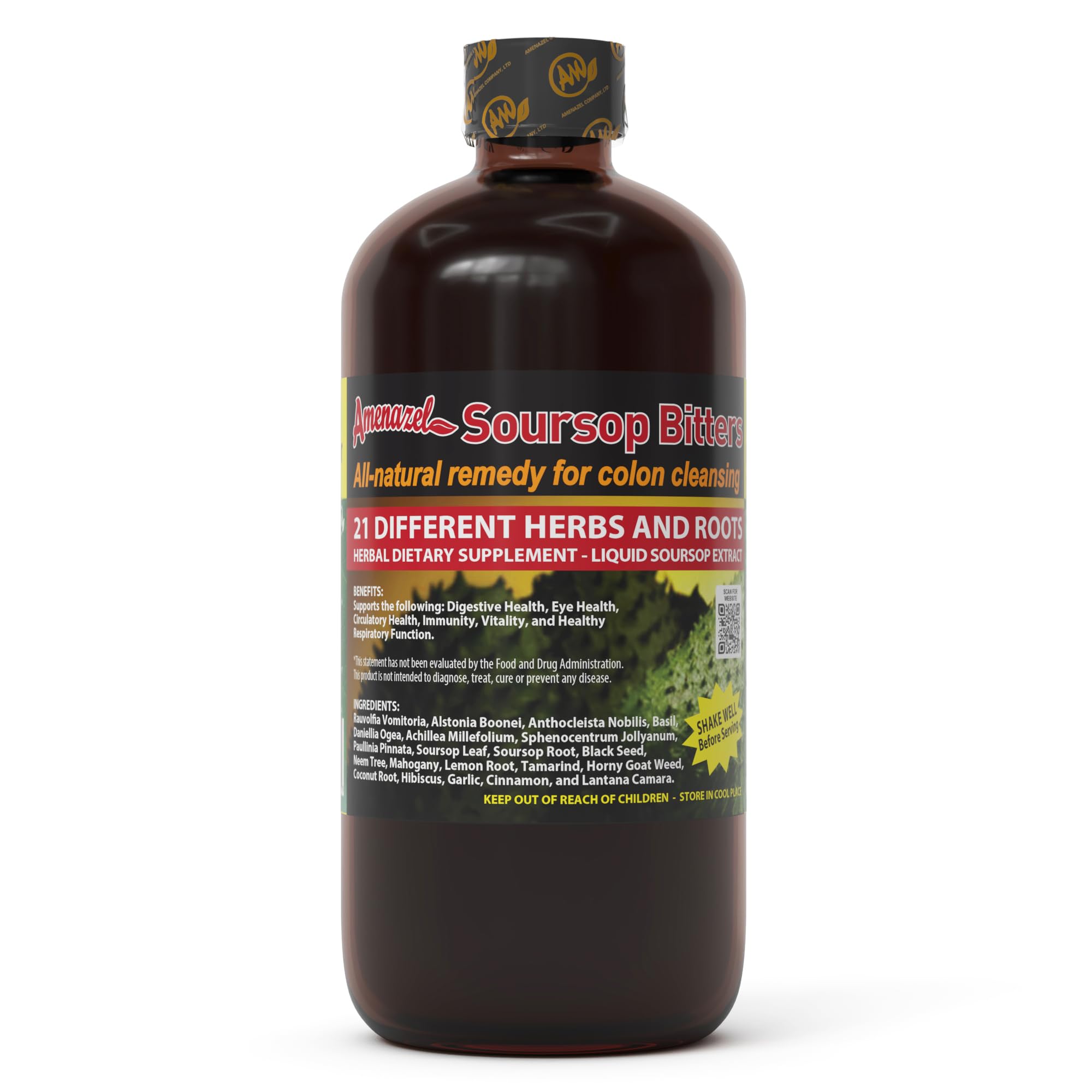 Amenazel Soursop Bitters 16oz