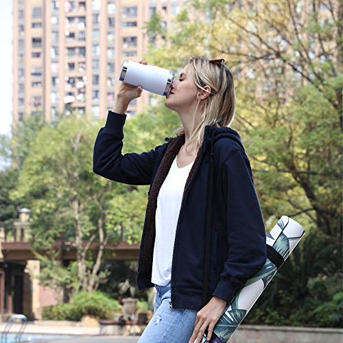 MEWAY 20oz Stainless Steel Tumblers 12 Pack Bulk, Vacuum Insulated Coffee Cup with Lid,Double Wall Powder Coated Travel Mug Gift,Thermal Cups Keep Drinks Cold & Hot(White,Set of 12)