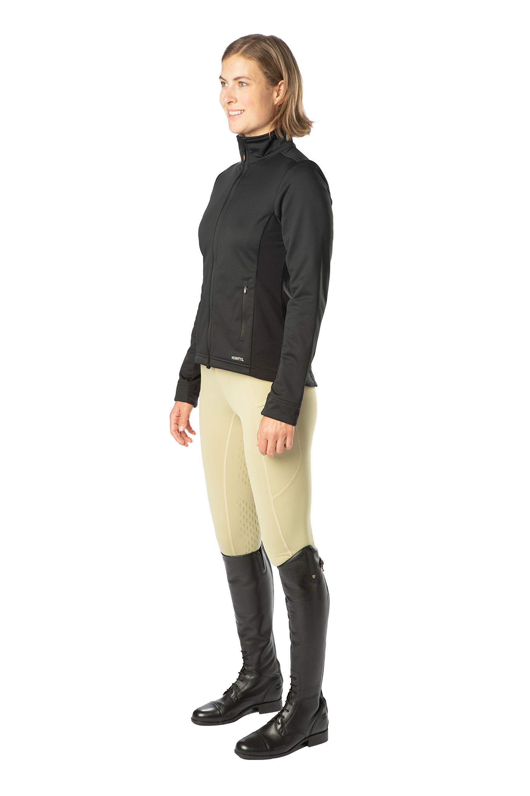 Kerrits Softshell Riding Jacket Black Size: S