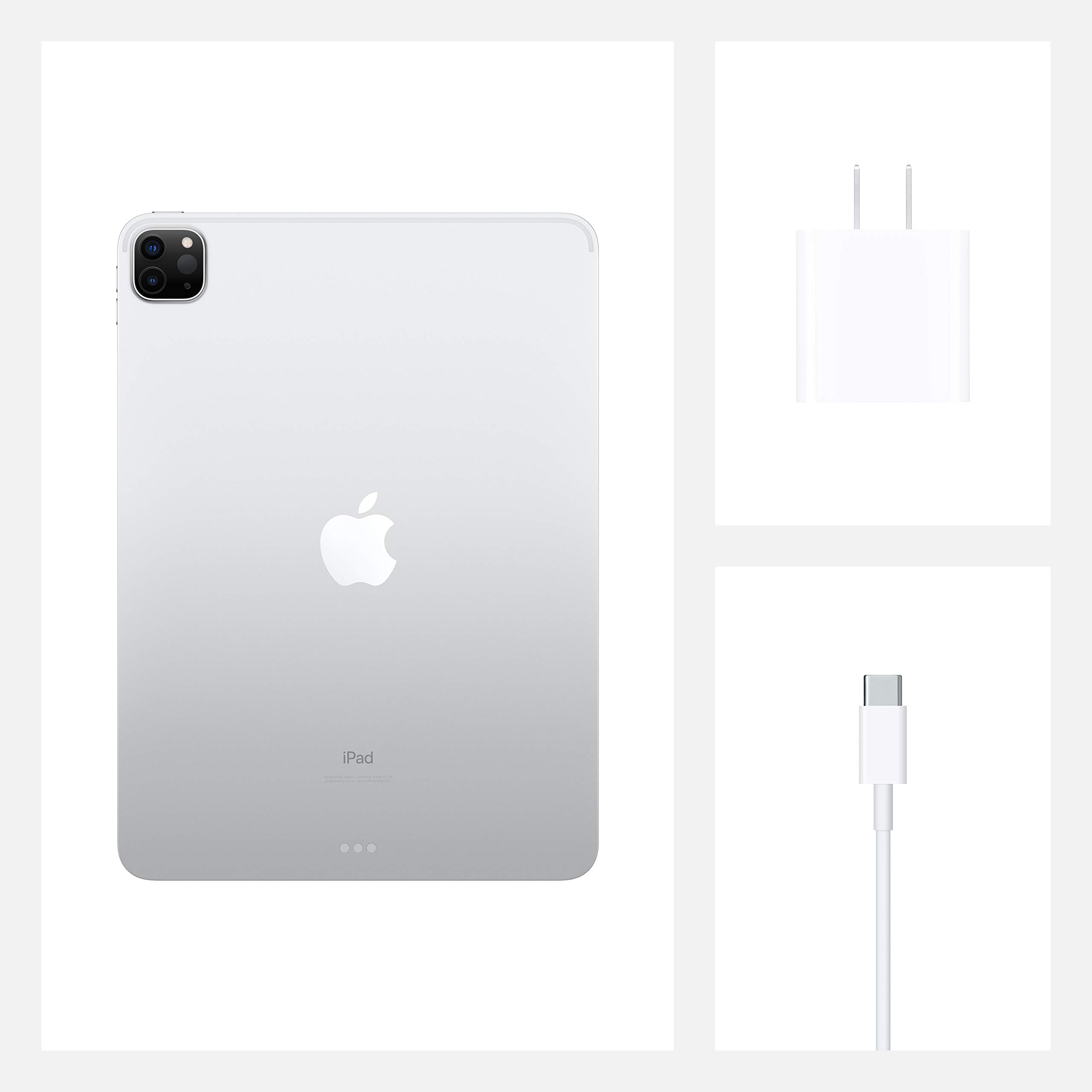 2020 Apple iPad Pro (11-inch, Wi-Fi, 256GB) - Silver(2nd Generation)