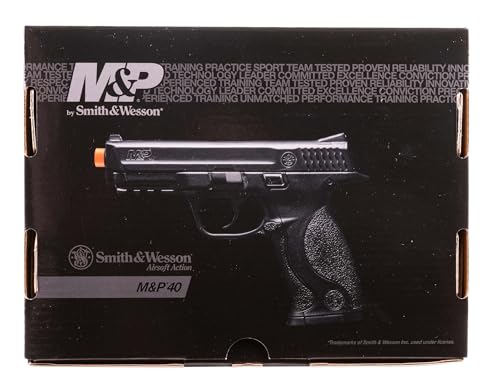 Umarex Smith & Wesson Elite Force M&P 40 6mm BB Pistol Airsoft Gun, Standard Action