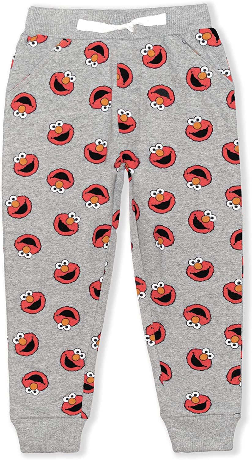 Sesame Street Elmo and Cookie Monster Boys Long Sleeve Shirt and Pants Set for Infant and Toddler