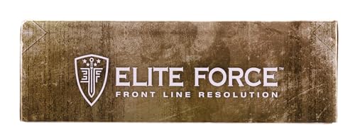 Elite Force M4 AEG Automatic 6mm BB Rifle Airsoft Gun, CQB, Black/Tan