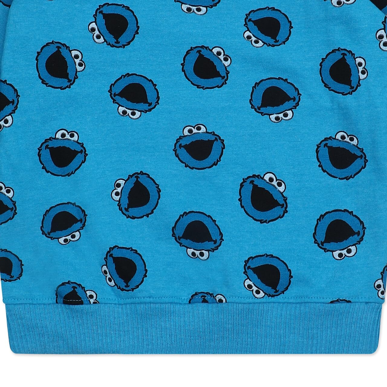 Sesame Street Elmo and Cookie Monster Boys Long Sleeve Shirt and Pants Set for Infant and Toddler