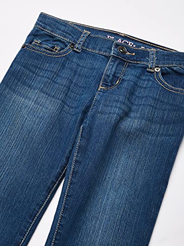 The Children's Place Girl's Basic Bootcut Jeans, Md Lara Wash, 10 plus