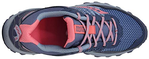 Saucony Women's Grid Excursion TR12 Grey Sneaker 8 W US