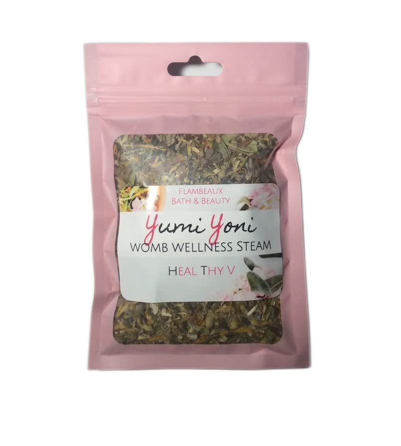 Yumi Yoni Womb Wellness Steams by Flambeaux | Single Use | .25 OZ | Try Our Yumi Steam Pot