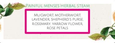 Yumi Yoni Womb Wellness Steams by Flambeaux | Single Use | .25 OZ | Try Our Yumi Steam Pot