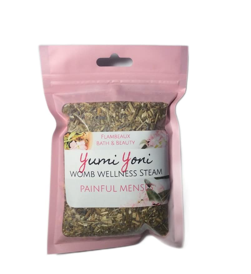 Yumi Yoni Womb Wellness Steams by Flambeaux | Single Use | .25 OZ | Try Our Yumi Steam Pot