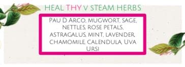 Yumi Yoni Womb Wellness Steams by Flambeaux | Single Use | .25 OZ | Try Our Yumi Steam Pot