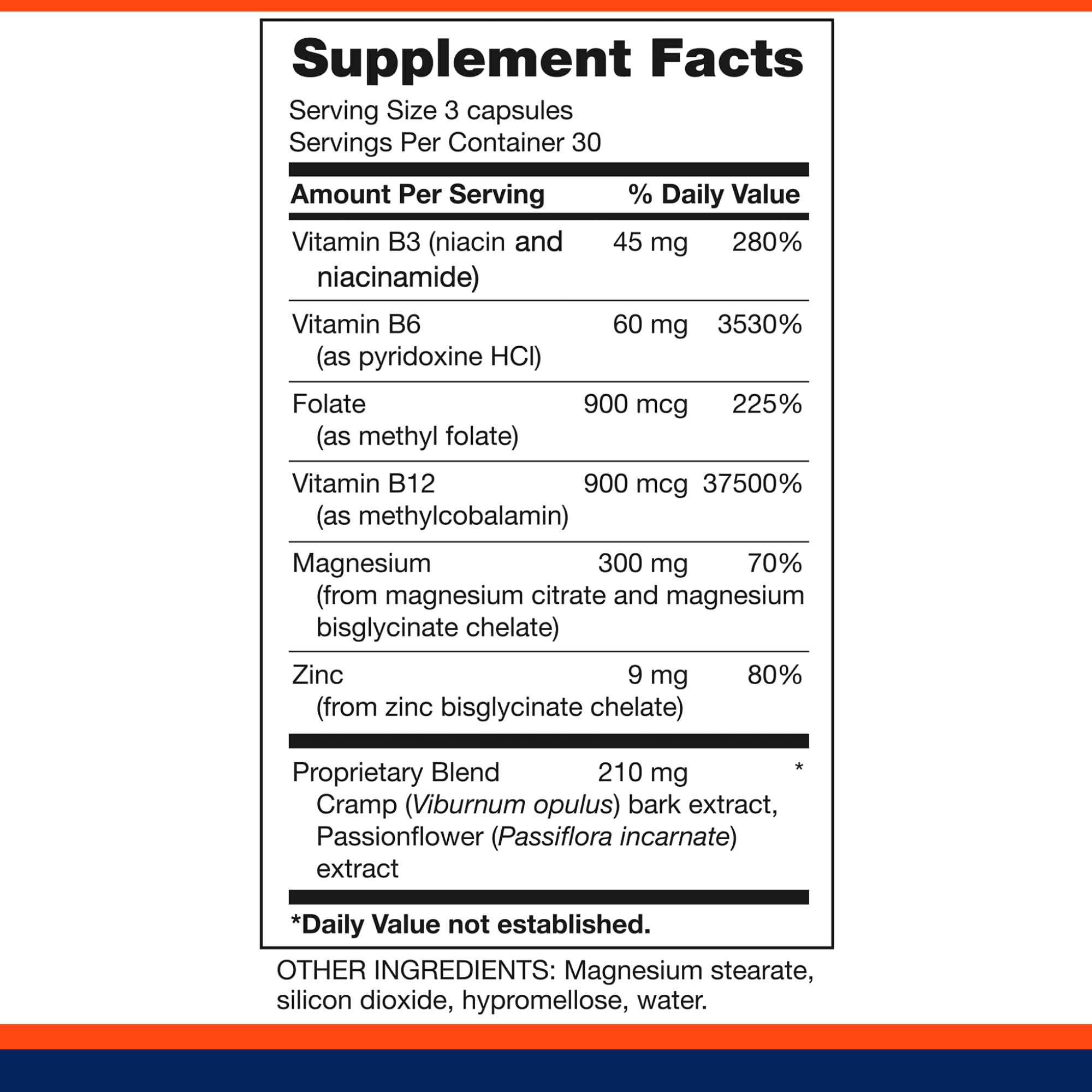 The Outback Series Magnesium+ Supplement - 300mg Magnesium Citrate & Glycinate - 90 Count