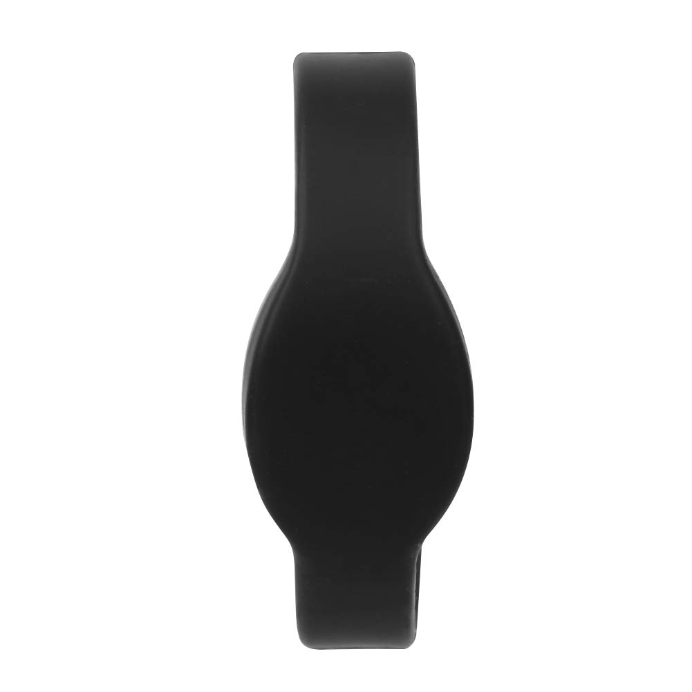 RFID Card Reader, Contactless RFID Proximity Smart Card, RFID Wristband Silicone Bracelet Waterproof IC Card for Swimming Pool Sauna Room (10pcs)(Black)