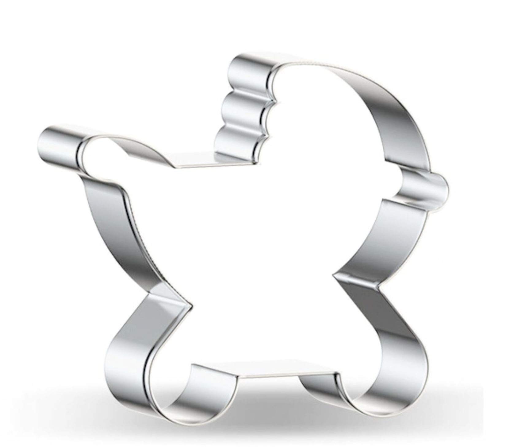 WJSYSHOP Baby Carriage Stroller Cookie Cutter - C