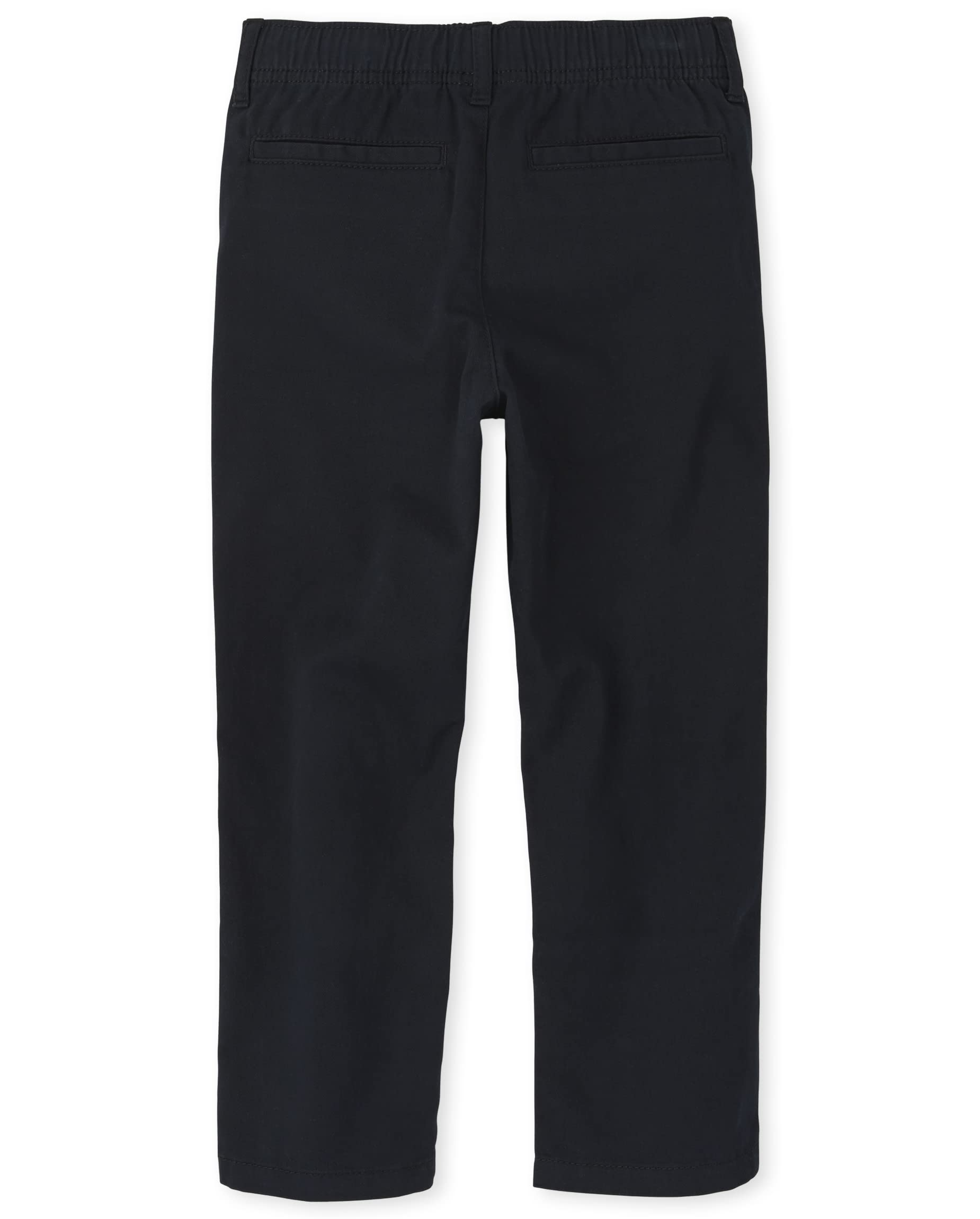 The Children's Place boys Pull On Chino Pants, New Navy, 16
