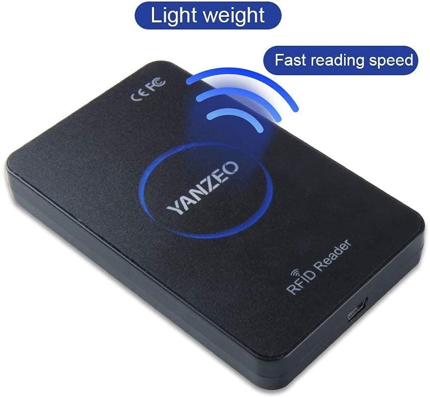 YANZEO SR360 865Mhz~915Mhz Desktop UHF RFID Card Reader Writer Access Control System POS Warehousing with Keyboard Emulation Output