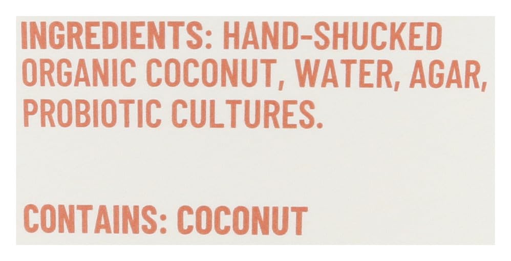 CULINA Plain & Simple Coconut Yogurt, 5 OZ