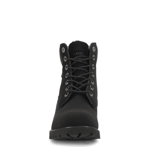Lugz mens Convoy Fleece Fashion Boot, Black, 9.5 US