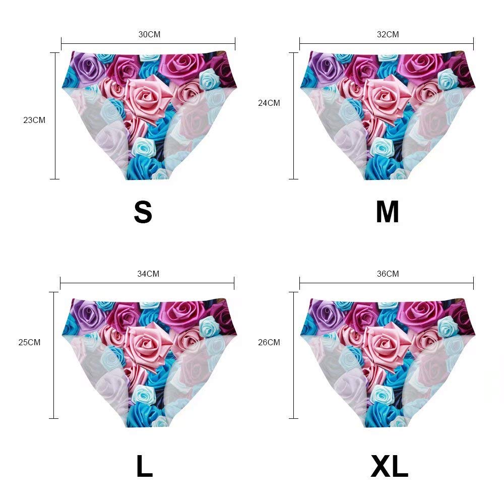 Dellukee Women's Breathable Hipster Underwear Brief Cool Strech Comfortable Bikini Panty Polka Dot