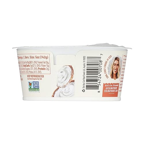 CULINA Plain & Simple Coconut Yogurt, 5 OZ
