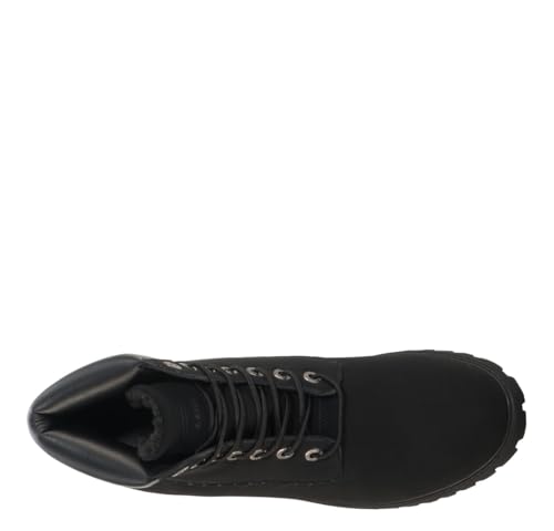 Lugz mens Convoy Fleece Fashion Boot, Black, 9.5 US