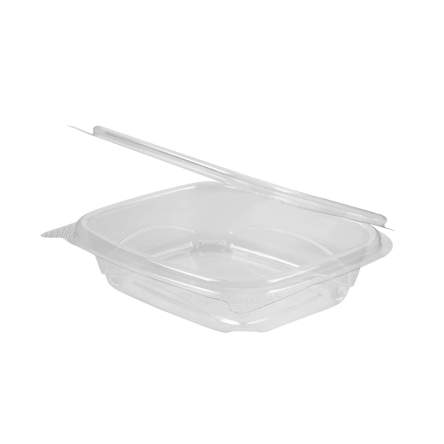 Karat [8oz -200 ct PET Hinged Deli Containers with Lids, For Pasta Salads, Fruit, Deli Sides, and Home Meal Prep - Clear Plastic Food Containers, Take Out Containers