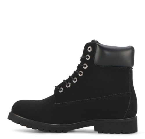 Lugz mens Convoy Fleece Fashion Boot, Black, 9.5 US
