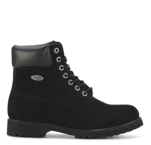 Lugz mens Convoy Fleece Fashion Boot, Black, 9.5 US