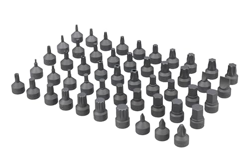 Laser 7653 Stubby Bit Set 1/4" D 50pc