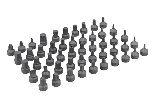 Laser 7653 Stubby Bit Set 1/4" D 50pc