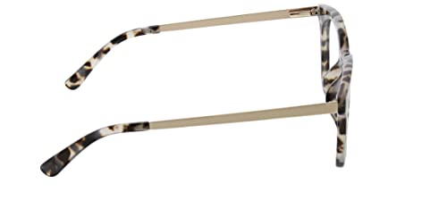Peepers by PeeperSpecs Oprah's Favorite Women's Limelight Blue Light Blocking Reading Glasses - Gray Tortoise +3.00