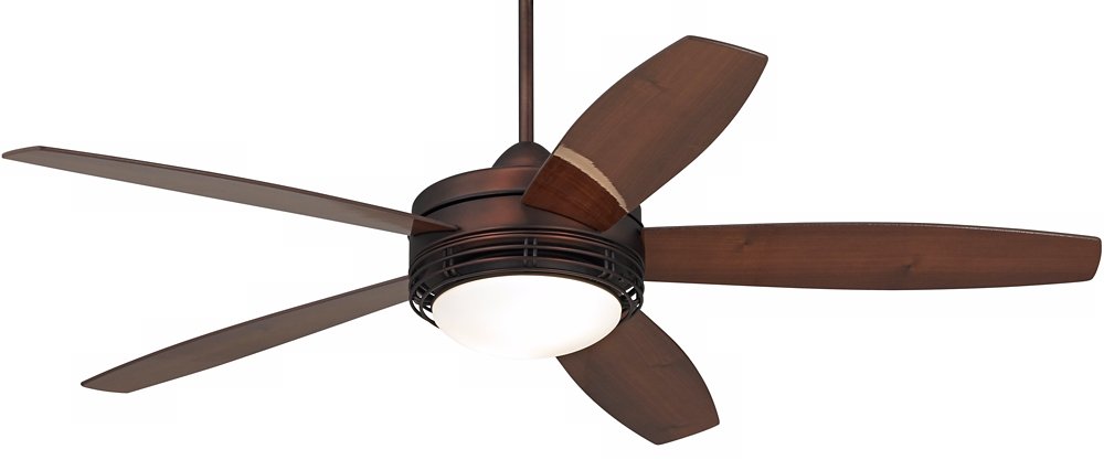 Casa Vieja 60" Casa Province Modern Rustic Indoor Outdoor Ceiling Fan with Light LED Remote Control Oil Brushed Bronze Reversible Dark Walnut Maple Blade Damp Rated for Patio Exterior House Porch