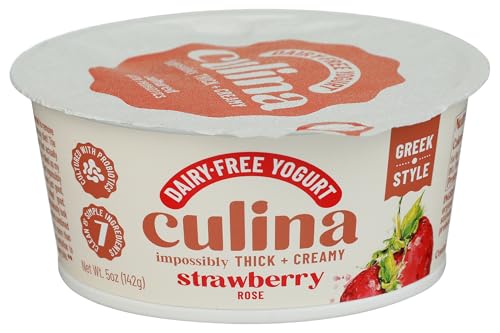 CULINA Strawberry Rose Coconut Yogurt, 5 OZ