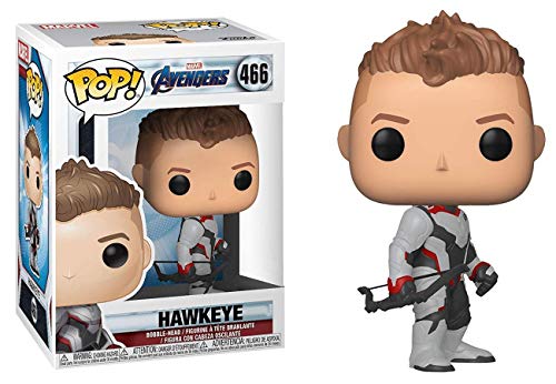 POP! Avengers Hawkeye In Team Suit Pop Bobblehead Figure (4 Inch, Multicolor)