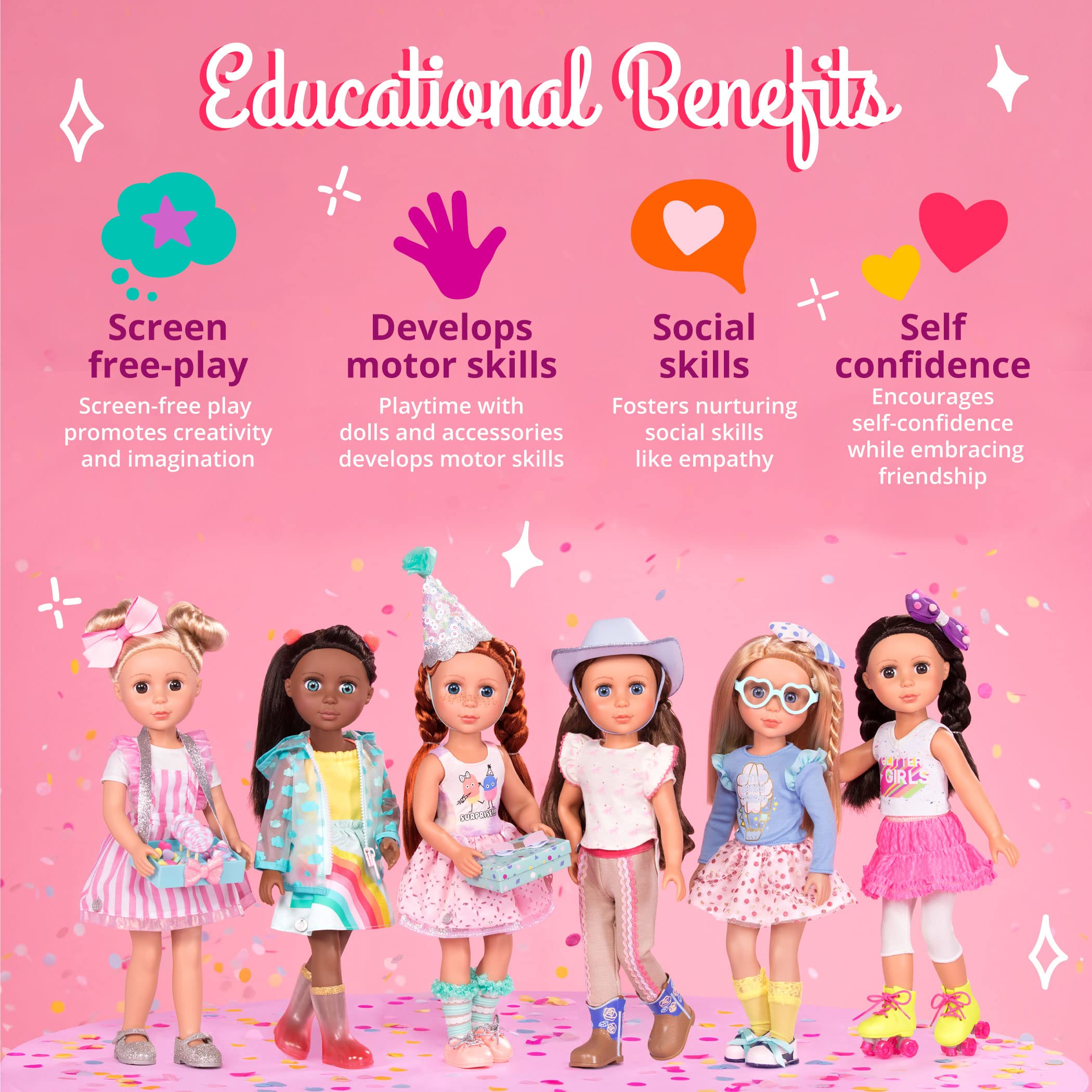 Glitter Girls - Sashka 14-inch Poseable Fashion Doll for Girls Age 3 & Up