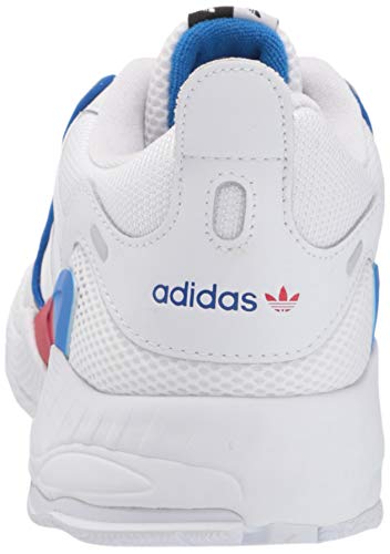 adidas Originals Men's EQT Gazelle Sneaker, White/White/Glory Blue, 4