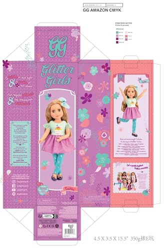 Glitter Girls - Sashka 14-inch Poseable Fashion Doll for Girls Age 3 & Up