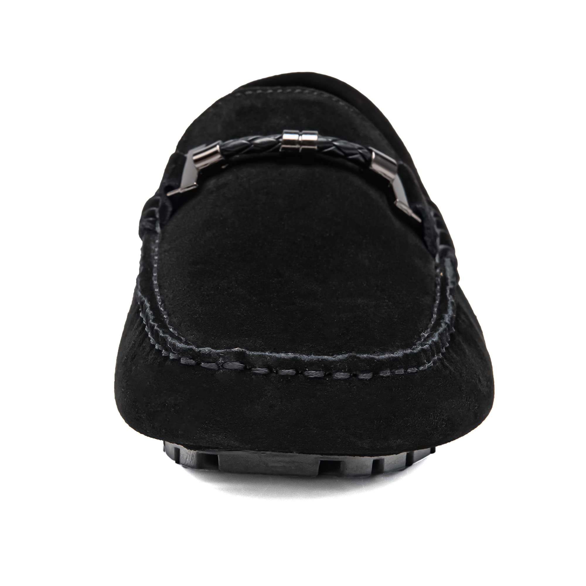 Go Tour New Mens Casual Loafers Moccasins Slip On Driving Shoes Black 12/48