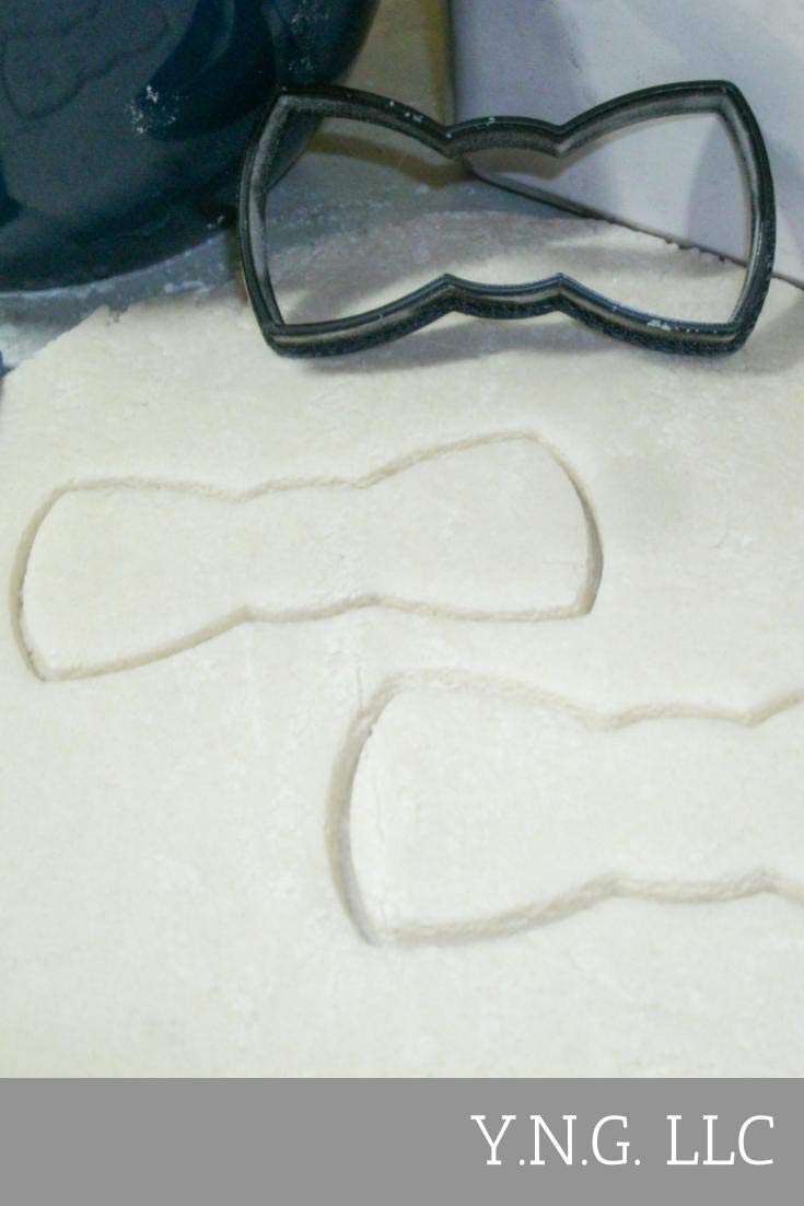BOWTIE OR HAIRBOW GENDER REVEAL HE OR SHE BABY SHOWER SET OF 3 COOKIE CUTTER USA MADE PR1238